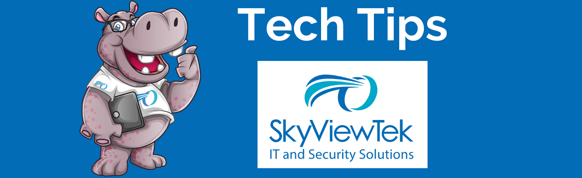 Tek Tips - SkyViewTek